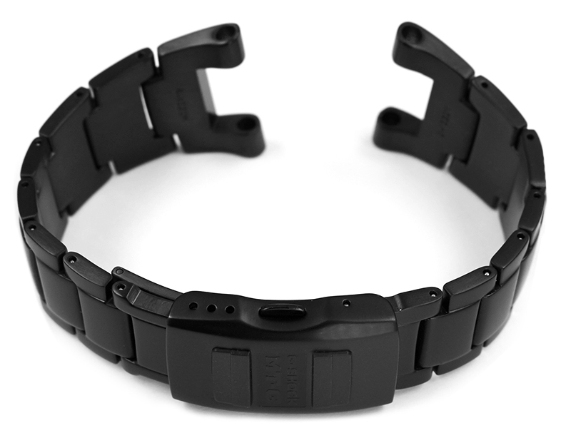 Casio Black Watch Strap Composite Resin Stainless Steel for MTG-1000B