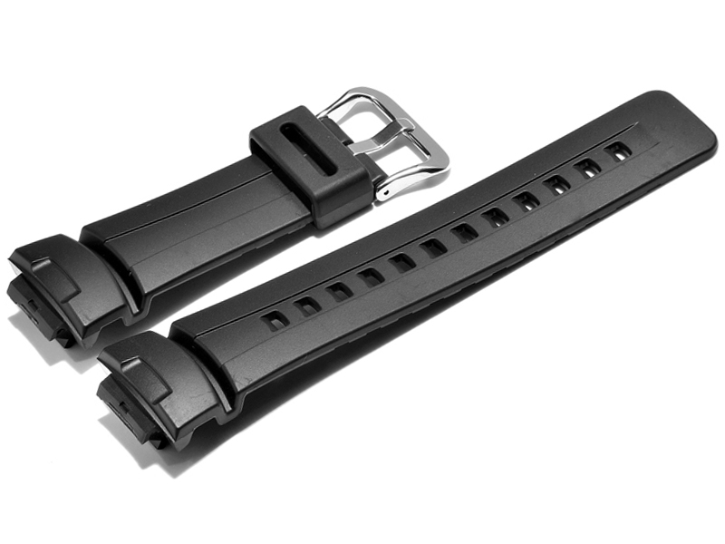 Genuine Casio Black Resin Watch Strap for GW-2310FB-1B4