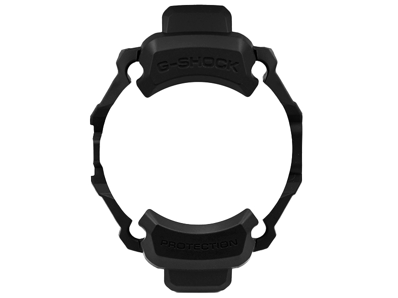 Genuine Casio Black Bio Based Urethane Bezel for the full black versi